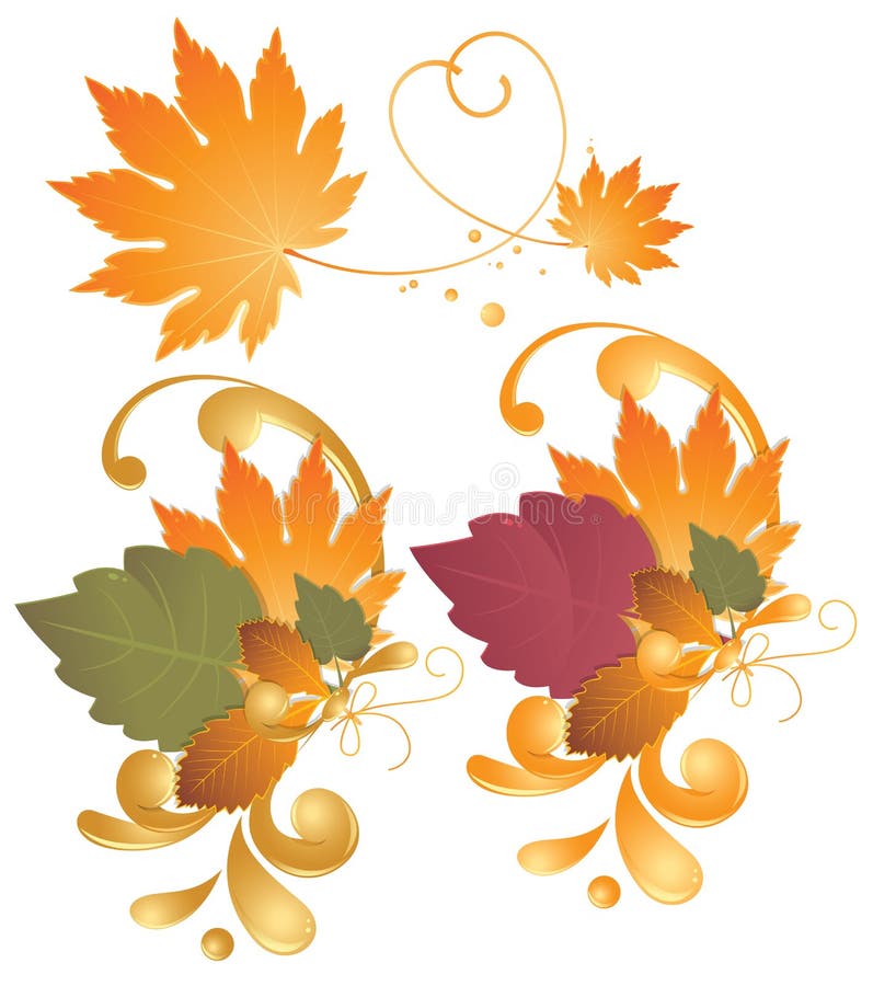 Autumn Leaves - Design Elements Stock Vector - Illustration of concepts ...