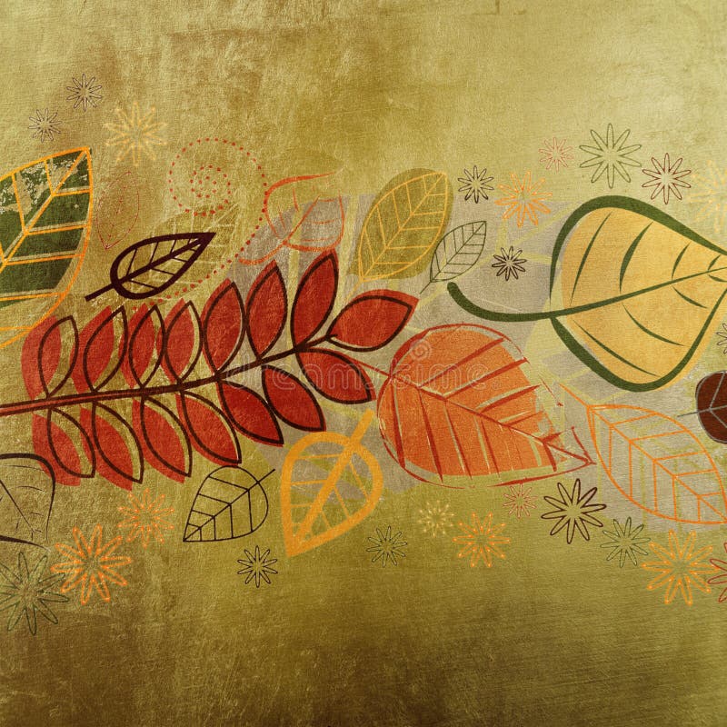 Graffiti autumn stock vector. Illustration of energy, nature - 3944672