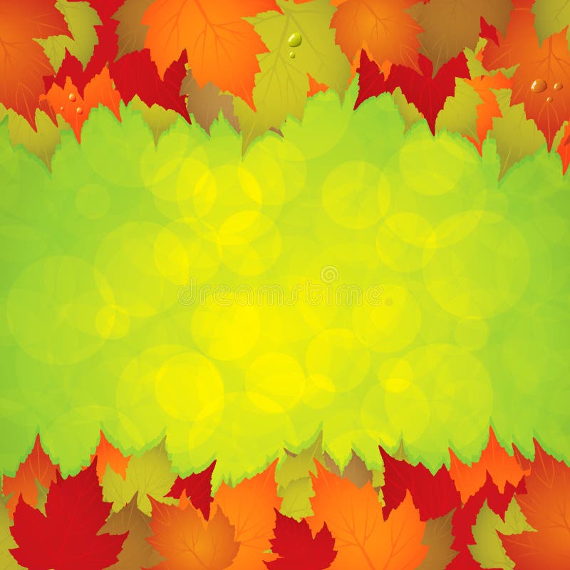 Autumn Vector Watercolor Headers Stock Vector - Illustration of ...
