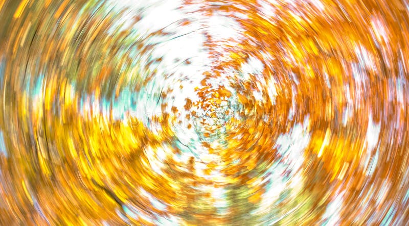 Autumn Leaves Swirl stock illustration. Illustration of circle - 51856589