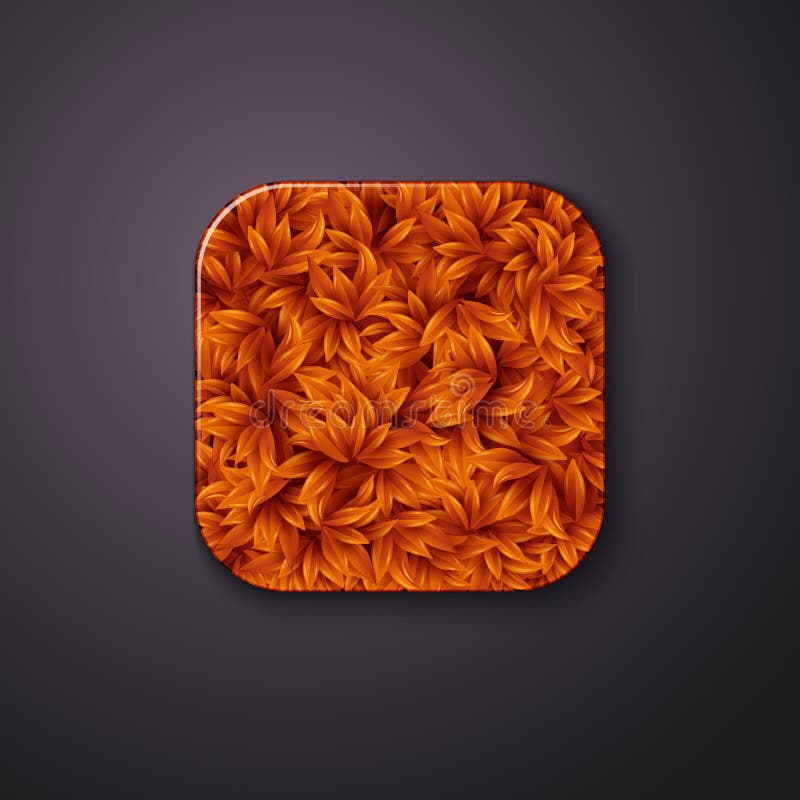 Icon Stylized Like Mobile App. Vector Illustration Stock Vector ...