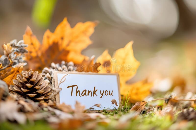 659 Fall Leaves Thank You Stock Photos - Free & Royalty-Free Stock ...