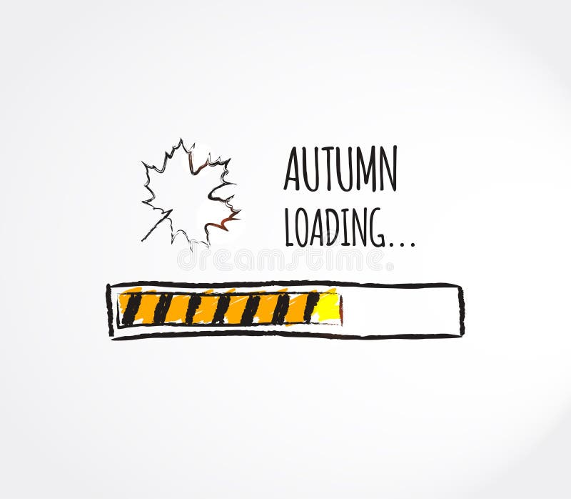 Autumn loading stock illustration. Illustration of load - 188015050
