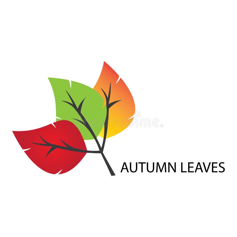 Autumn logo vector design stock illustration. Illustration of banner ...