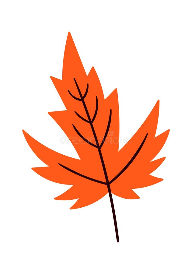 Autumn Leaves Swirls stock vector. Illustration of maple - 284414636