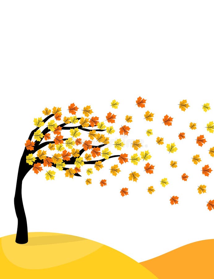 Wind Blown Tree Stock Illustrations – 691 Wind Blown Tree Stock ...