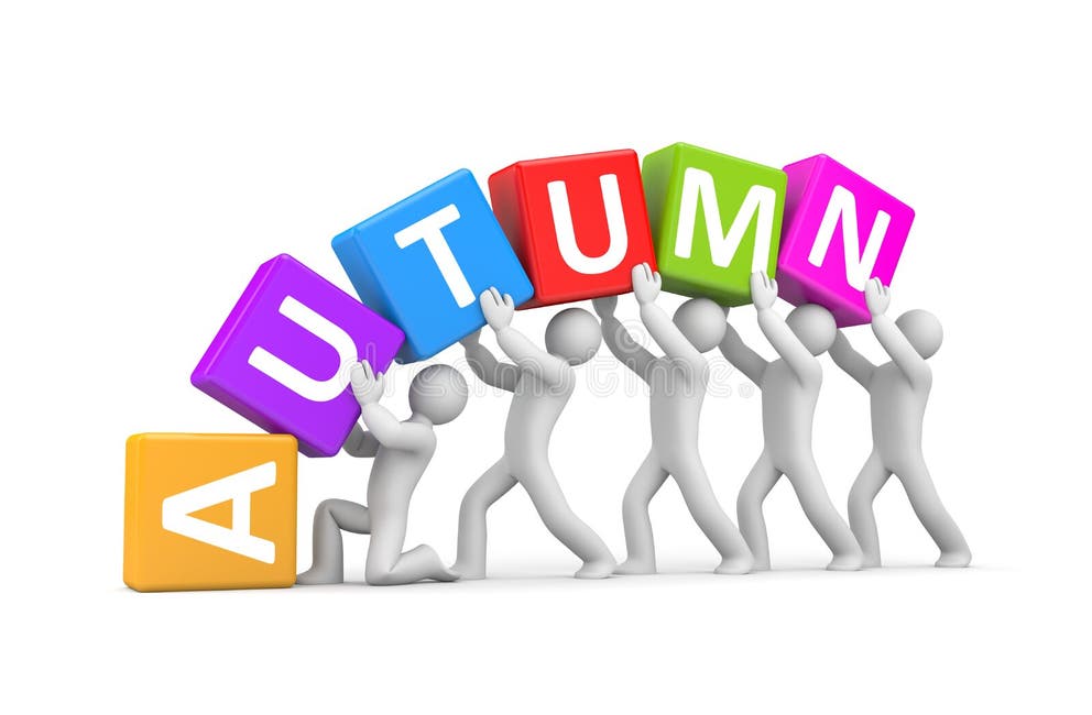 Autumn metaphor stock illustration. Illustration of union - 32841465