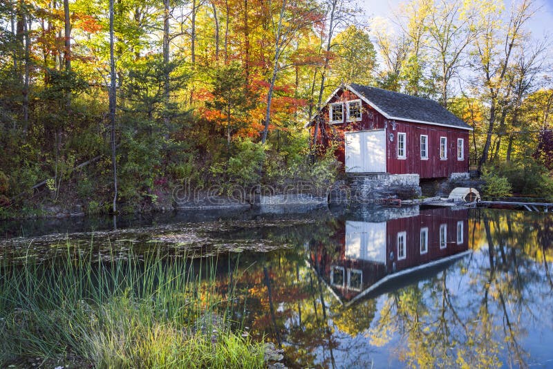 Autumn mill stock photo. Image of brook, pure, clean - 23970948