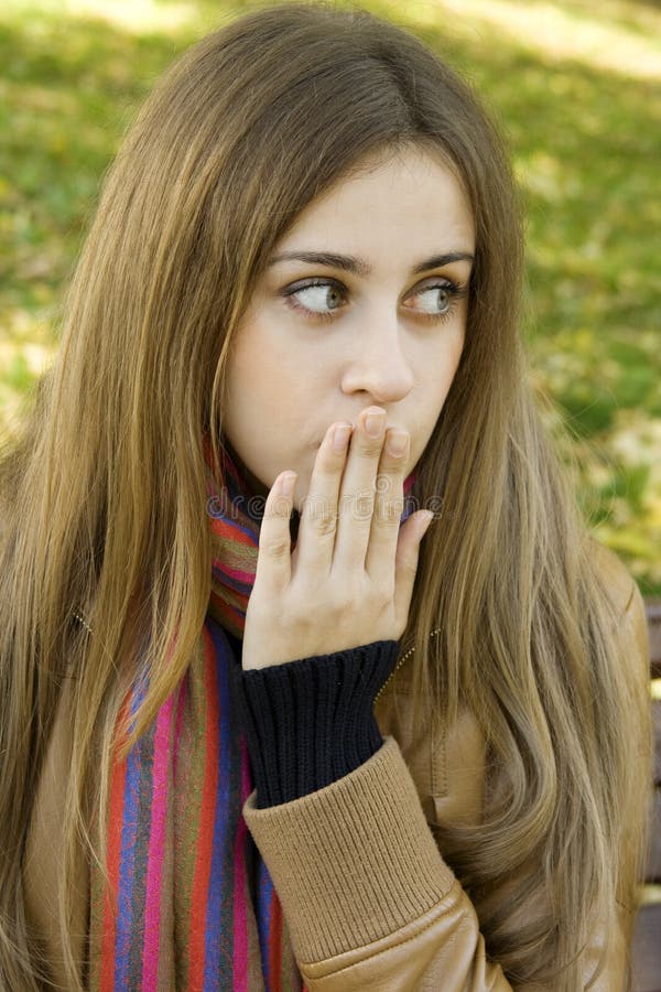 Autumn mood, surprise stock photo. Image of fright, beauty - 16468458