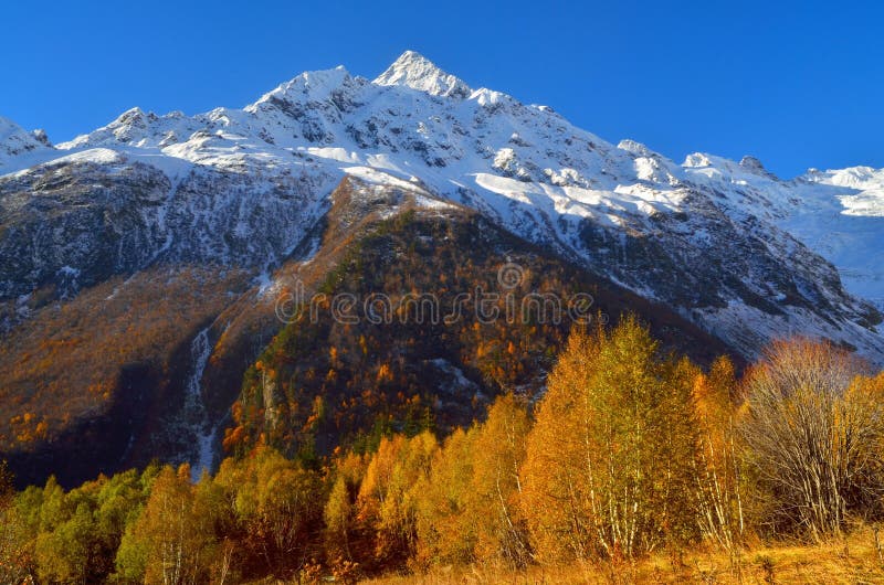 Autumn morning stock image. Image of glacier, morning - 36713543