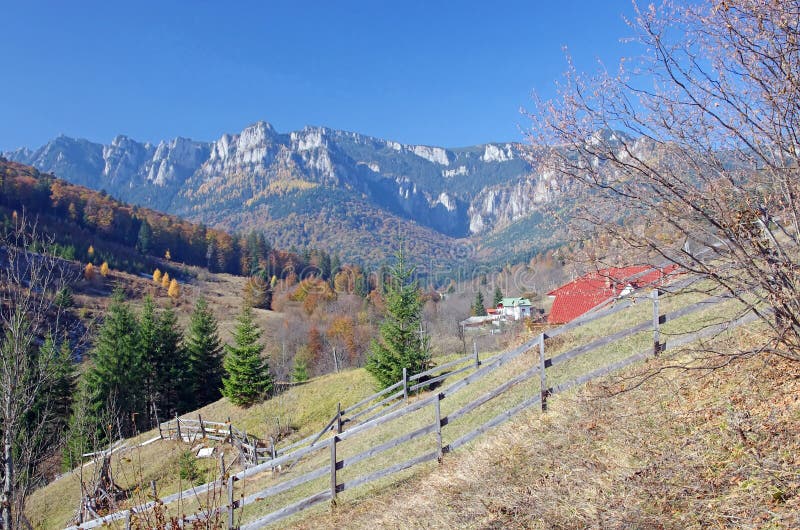 Autumn mountain view stock photo. Image of romania, relax - 23137964