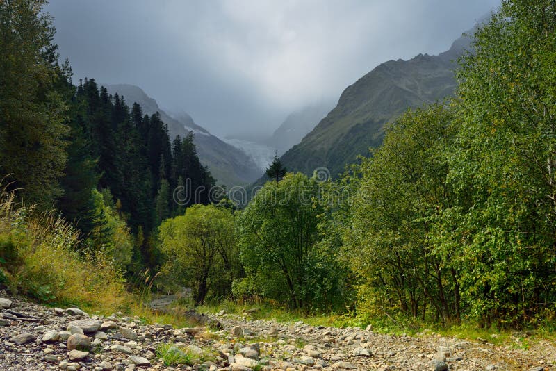 Somber autumn stock image. Image of blue, mountains, morning - 44873407