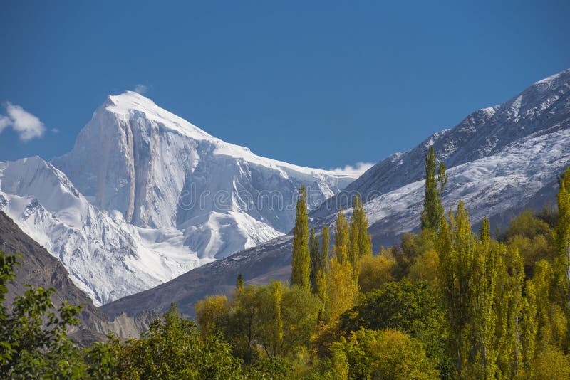Nagar Valley. Northern Area Pakistan Stock Image - Image of nature ...