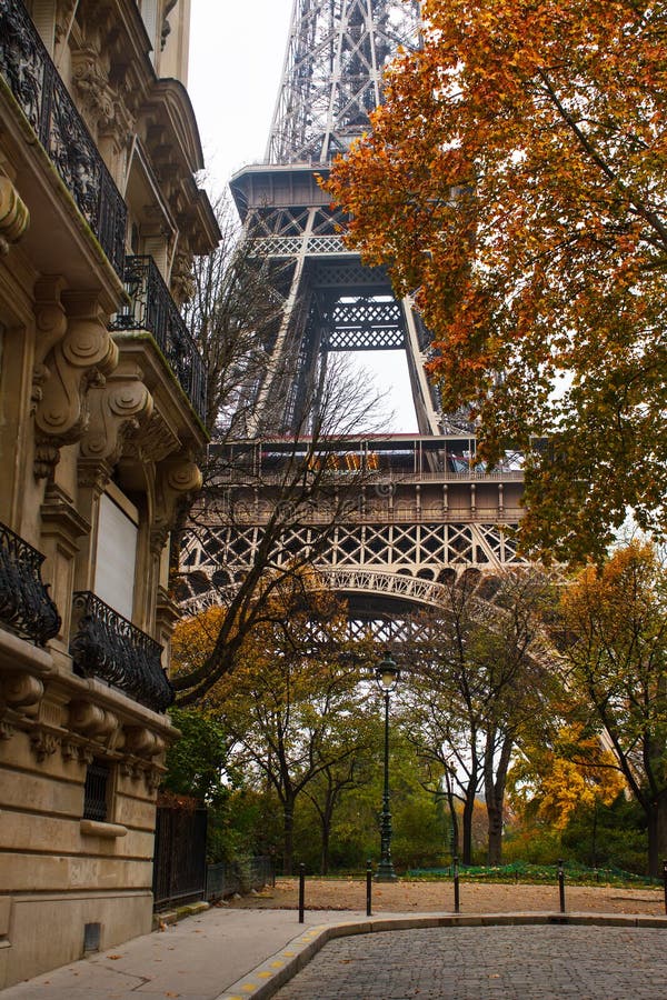 Autumn in Paris stock photo. Image of fall, scene, architecture - 52582512