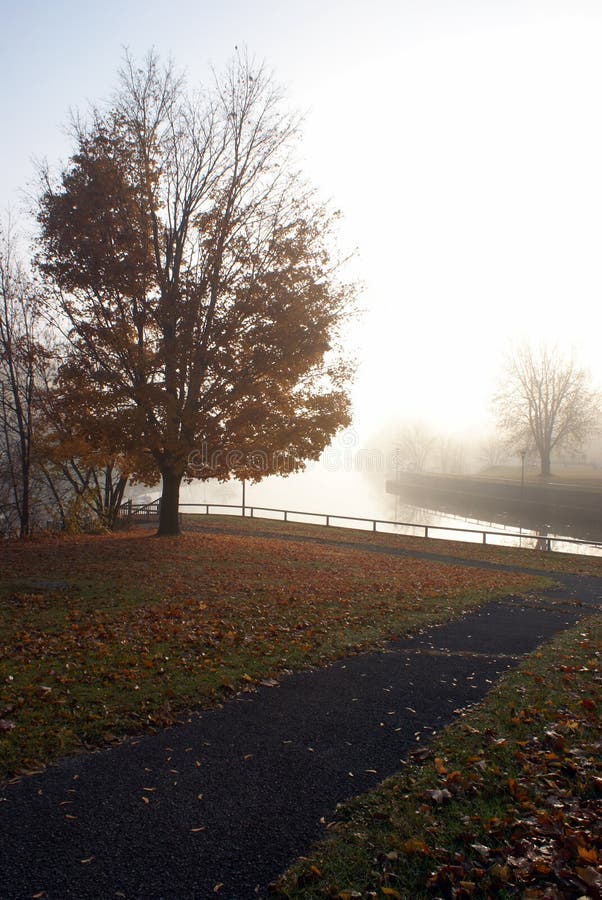 Autumn Park Path stock image. Image of nature, pathway - 21751259