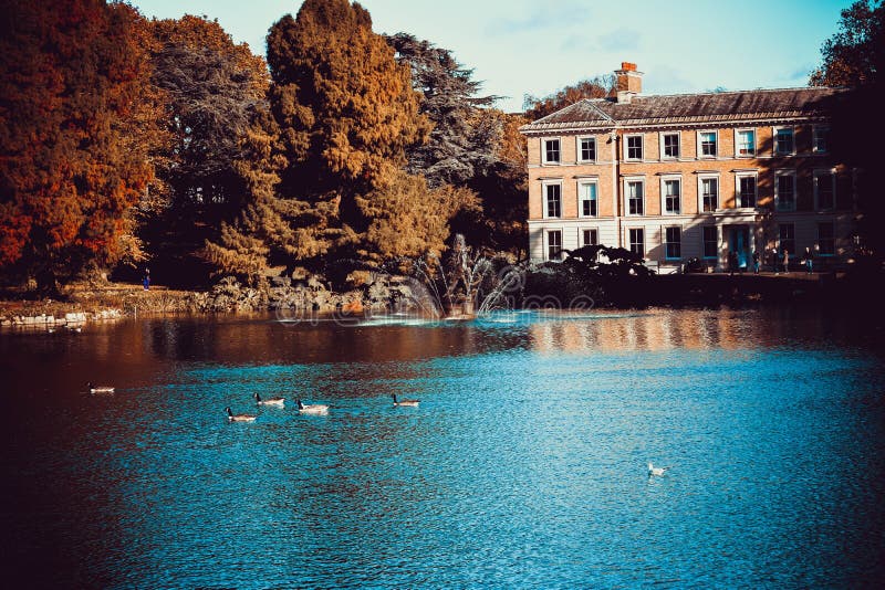 Autumn stock photo. Image of reflection, view, autumn - 80878696