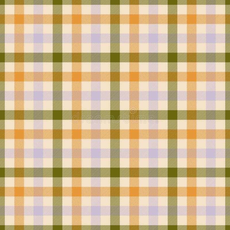 Autumn Plaid Check Seamless Pattern Stock Vector - Illustration of wall ...