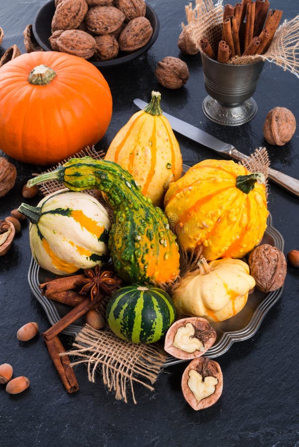 Autumn pumpkins stock photo. Image of crop, holiday, meal - 45178540