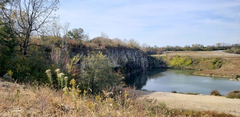 Autumn, Quarry Trails Metro Park, Columbus, Ohio Stock Image - Image of ...