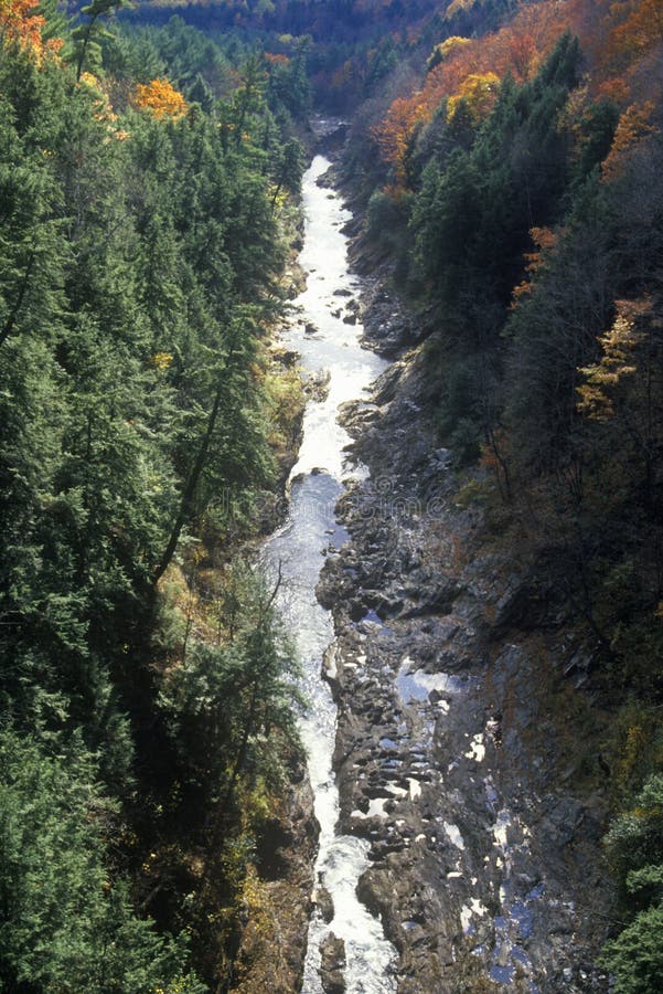 Quechee Gorge, Quechee Village, Town of Hartford, Windsor County ...