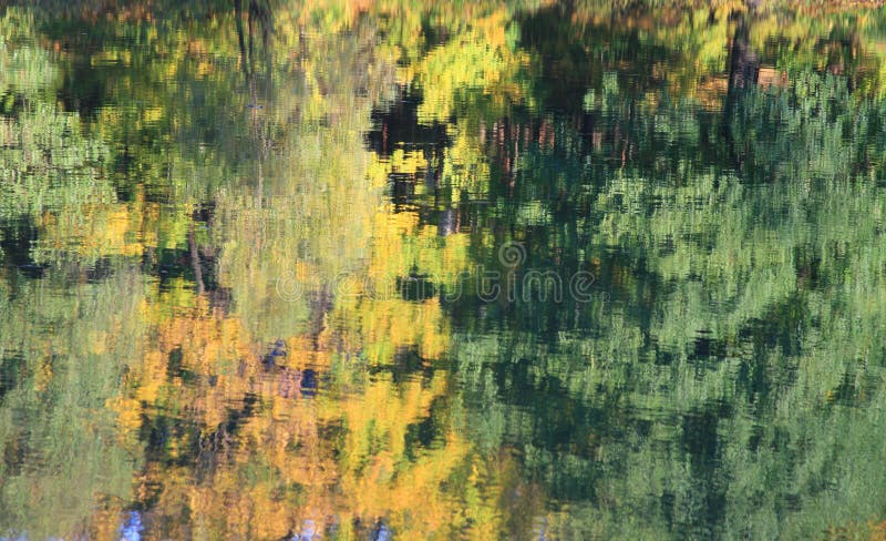 Autumn reflection stock photo. Image of water, lake, october - 11349508