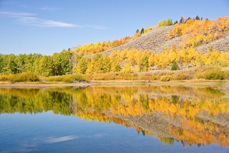 Fall Colors of Bend, Oregon Stock Image - Image of river, trail: 27500011