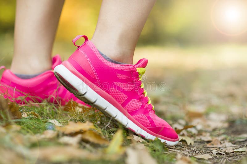 Autumn runner stock photo. Image of outdoor, legs, road - 34827296