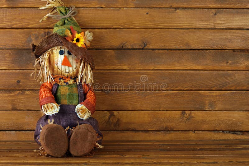 Autumn Scarecrow Two stock photo. Image of decorative - 1226240