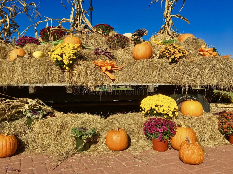 Autumn on stage stock image. Image of scene, stage, fall - 130969151