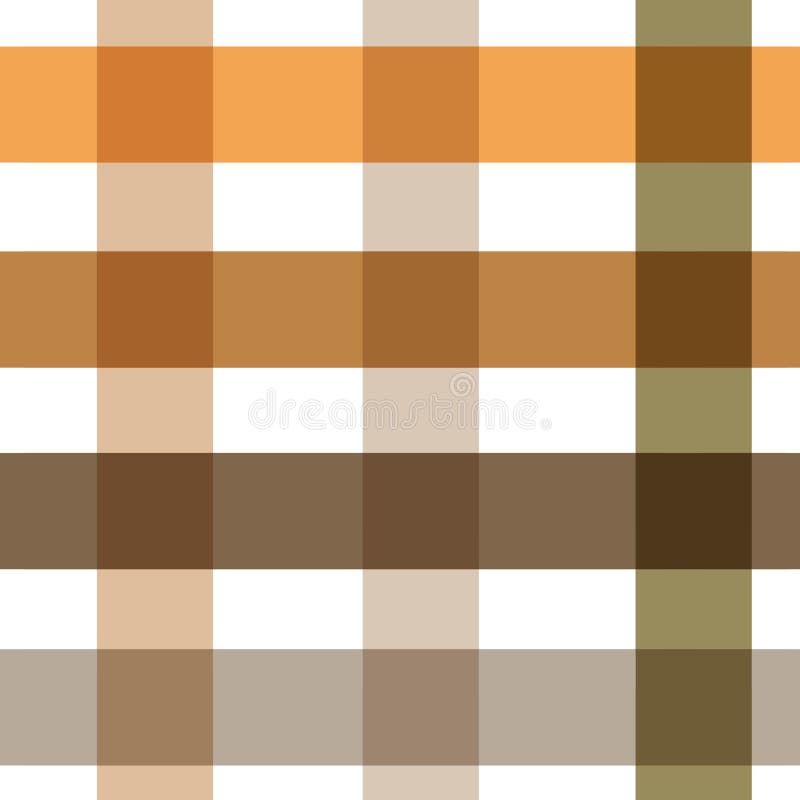 Autumn Seamless Checkered Pattern Plaid of Orange Stripes Stock ...
