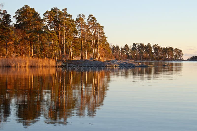 Autumn seascape stock photo. Image of nature, scenic - 27679794