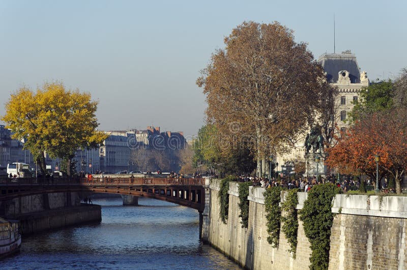 Autumn season in Paris stock photo. Image of travel, autumn - 27389048