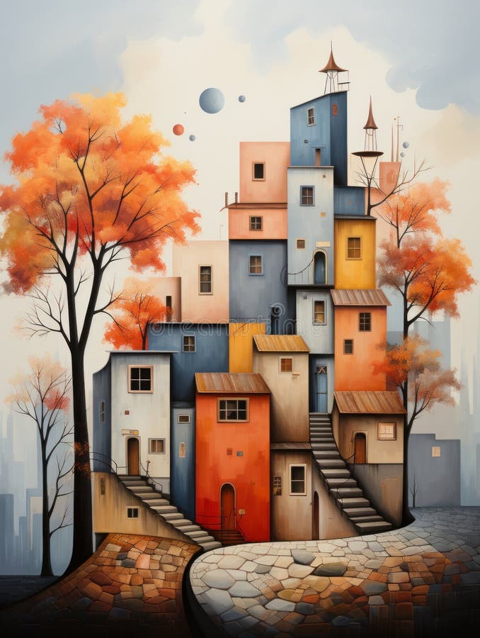 Autumn Season Mysterious Surrealism Stock Image - Image of mysterious ...