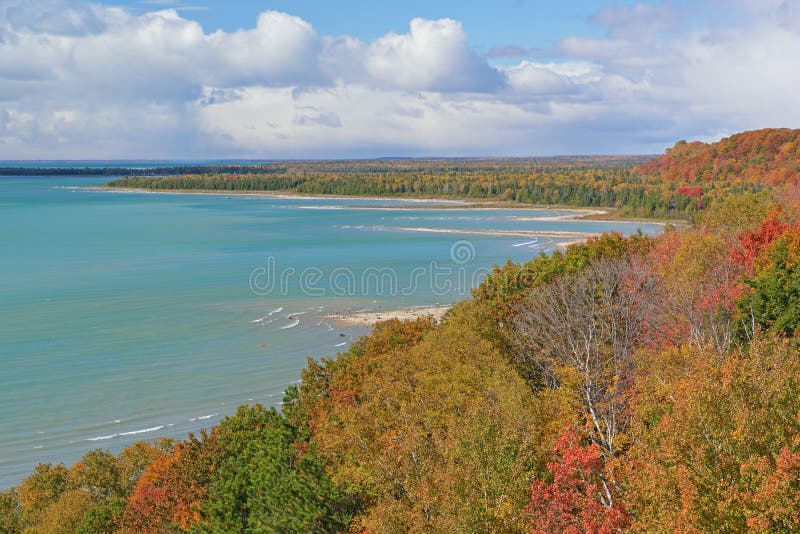 Autumn Shoreline stock image. Image of landscape, colorful - 6458961