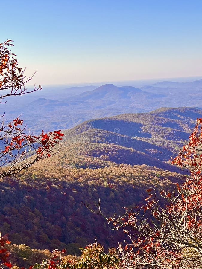 Autumn on the Southern Appalachian Trail Stock Image - Image of hike ...