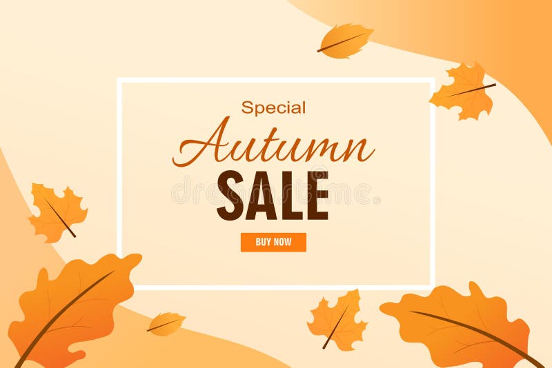 Autumn Special Discount Banner AD248 Stock Vector - Illustration of ...