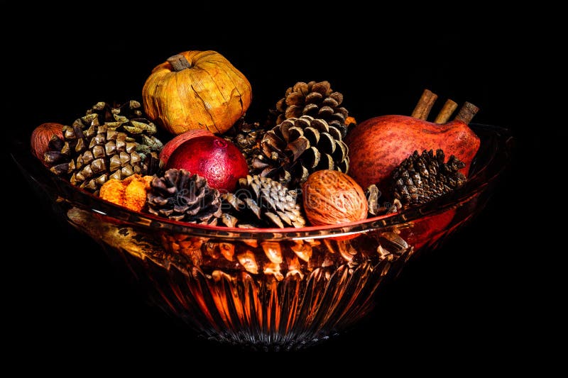 Autumn still life display stock photo. Image of black - 198152584
