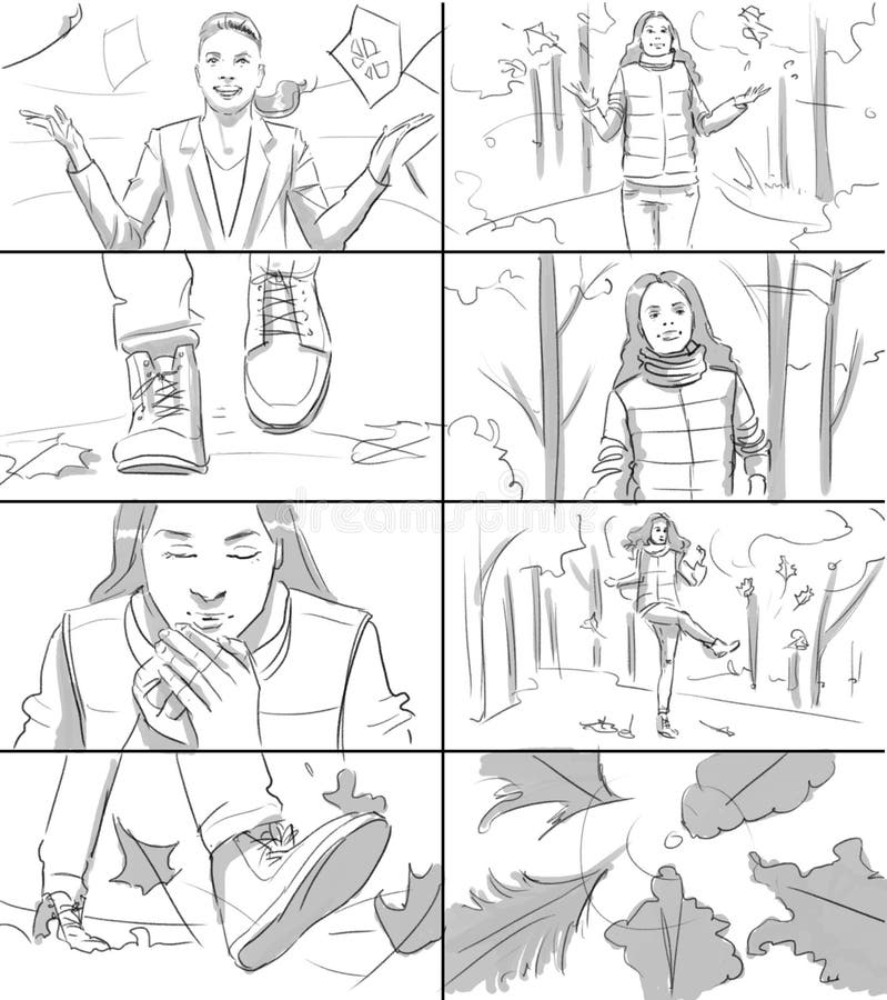 Autumn Storyboard Stock Illustrations – 6 Autumn Storyboard Stock ...