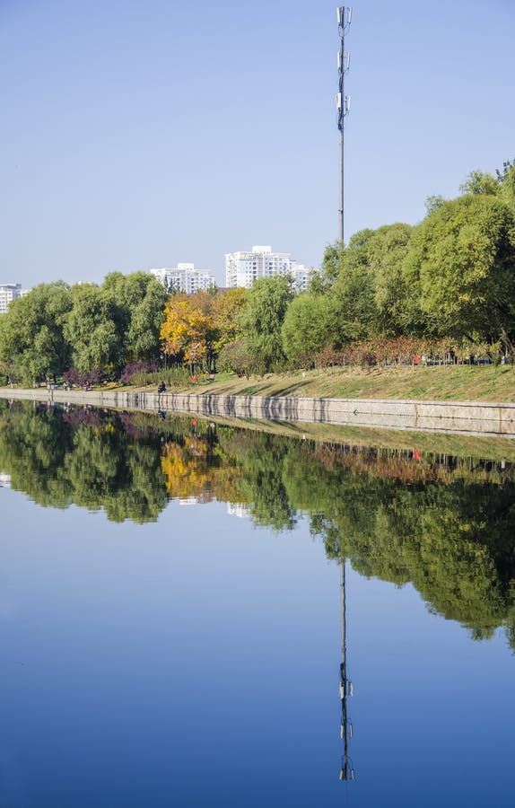 Inverted Reflection in Water Stock Photo - Image of stone, post: 103039550