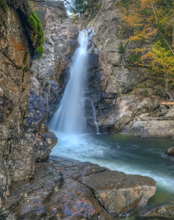 Autumn on the swift river stock image. Image of mountains - 193099831