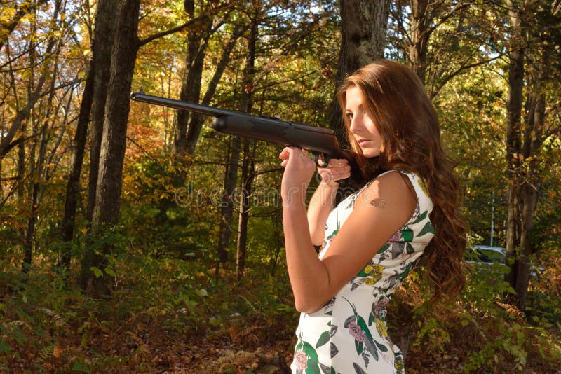 Autumn target shoot. stock photo. Image of season, shooting - 56210054