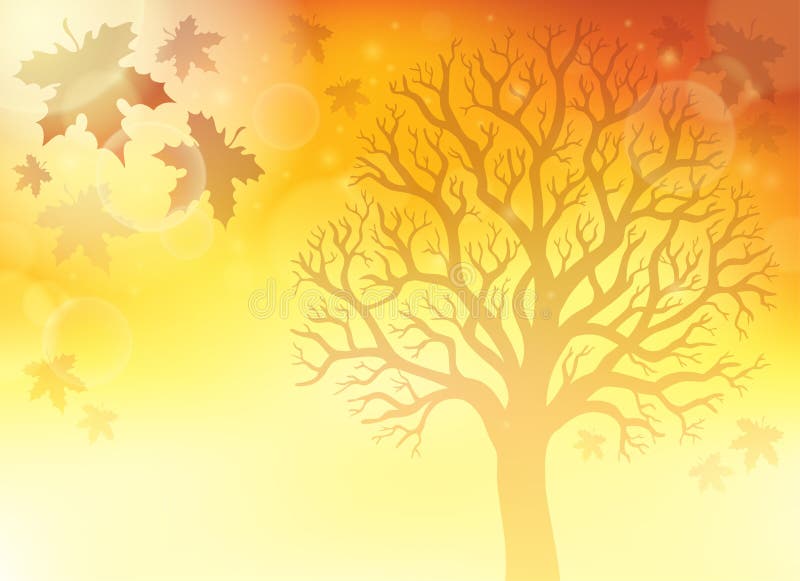 Autumn theme background 5 stock vector. Illustration of form - 33526646