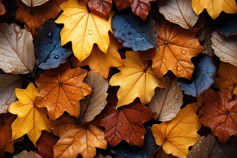 Autumn Themed Background Stock Photo Stock Photo - Image of nature ...