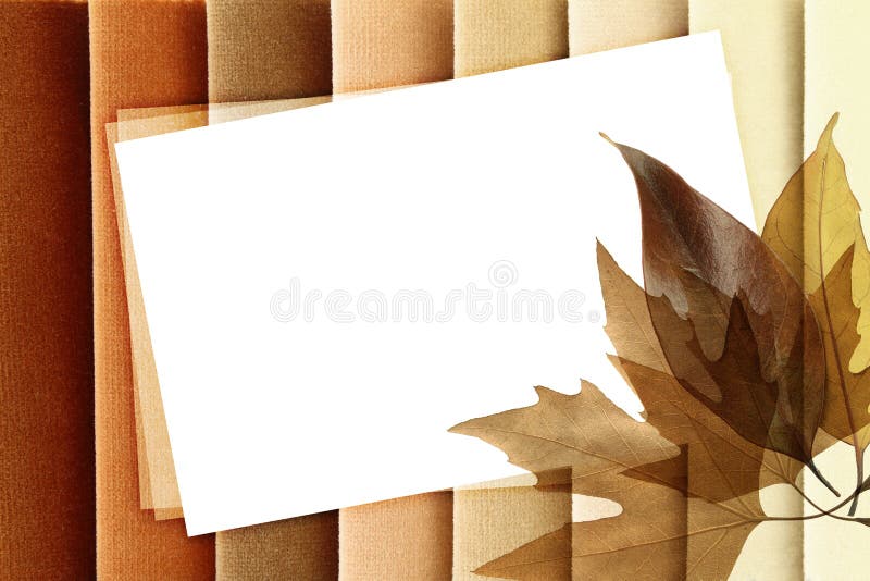 Autumn tone background stock illustration. Illustration of banner ...