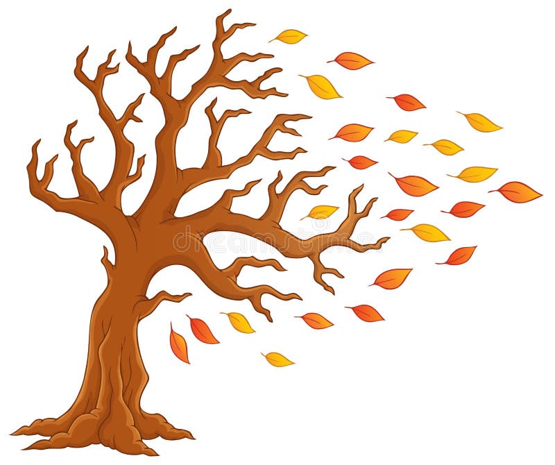 Autumn tree theme image 2 stock vector. Illustration of thematic - 33180278