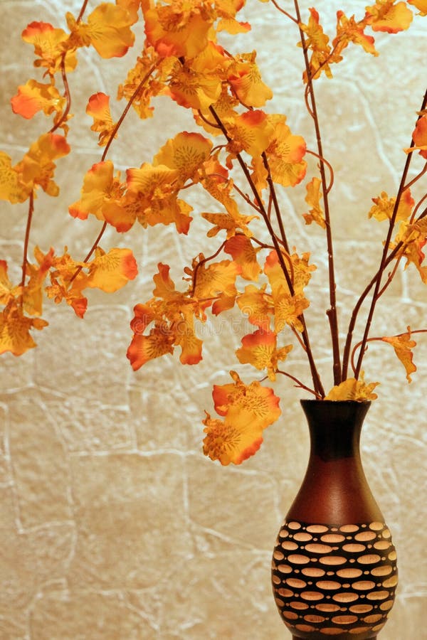 Autumn vase stock photo. Image of autumn, quiet, inside - 93631686