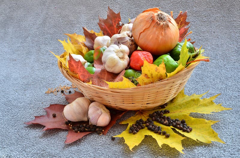 Autumn vegetables stock photo. Image of harvest, autumn - 21762218