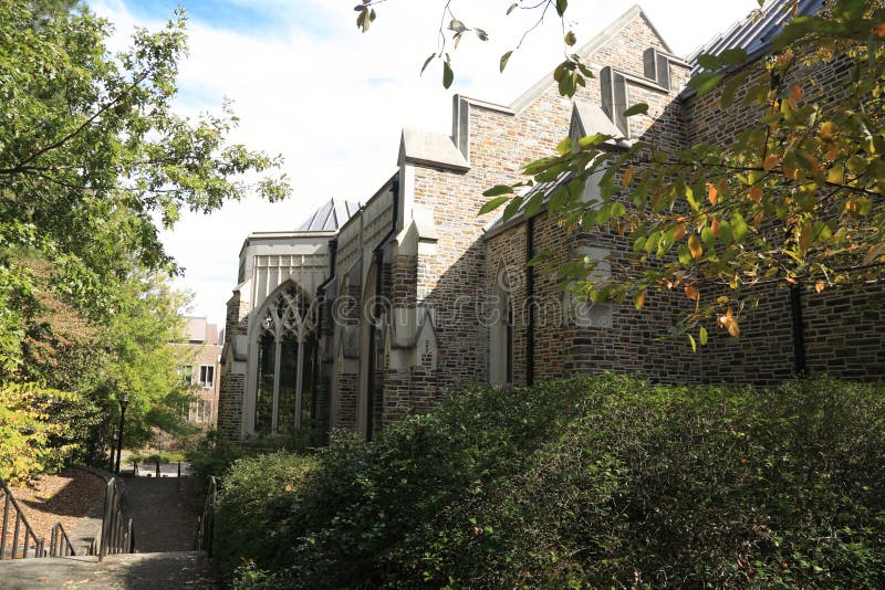 Duke University Campus Scenery Editorial Stock Photo - Image of scenery ...