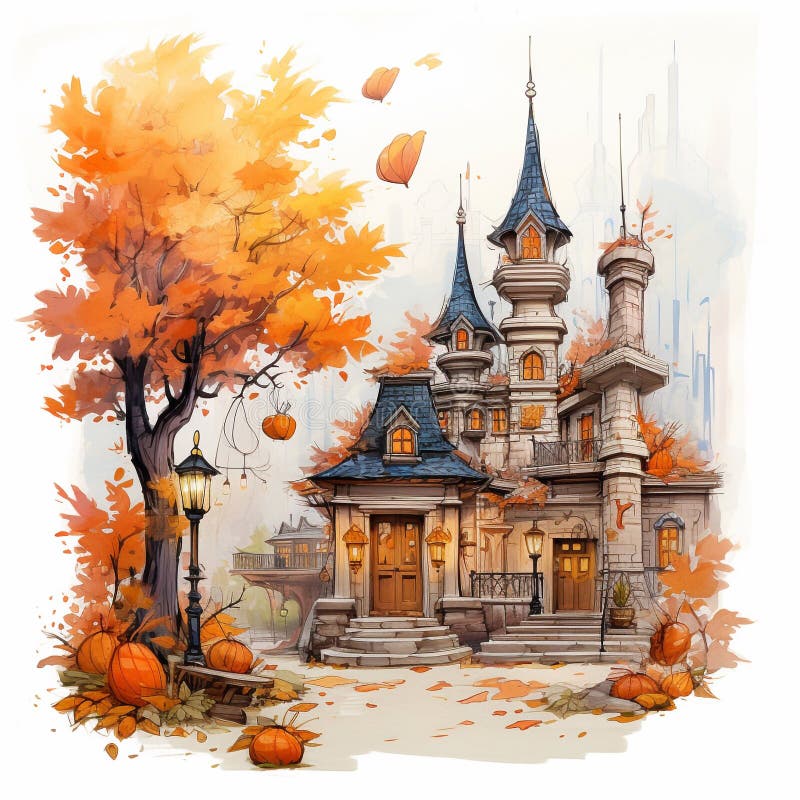 Watercolor Drawing of a Chef Rabbit in the Kitchen, Vintage Card with ...