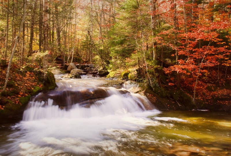 Chesterfield Gorge New Hampshire Stock Image - Image of autumn, flow ...